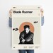 Blade Runner 1982 Movie Poster Minimalist Midcentury Poster Wall Art ...