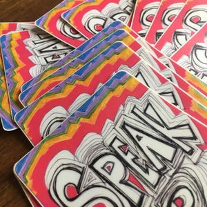 Speak up Sticker - Etsy