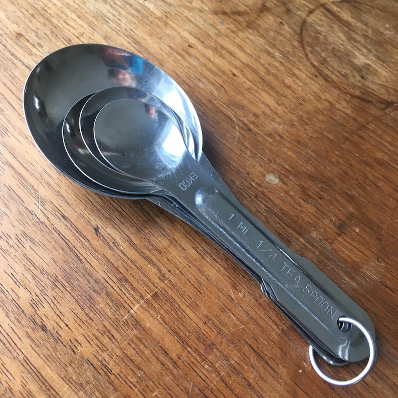Vintage Ekco Measuring Spoons - Etsy