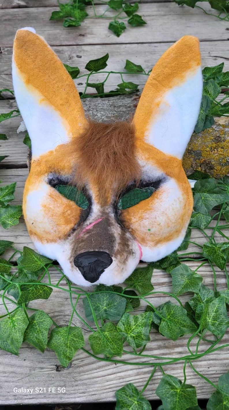 Maned Wolf Therian Mask - Etsy
