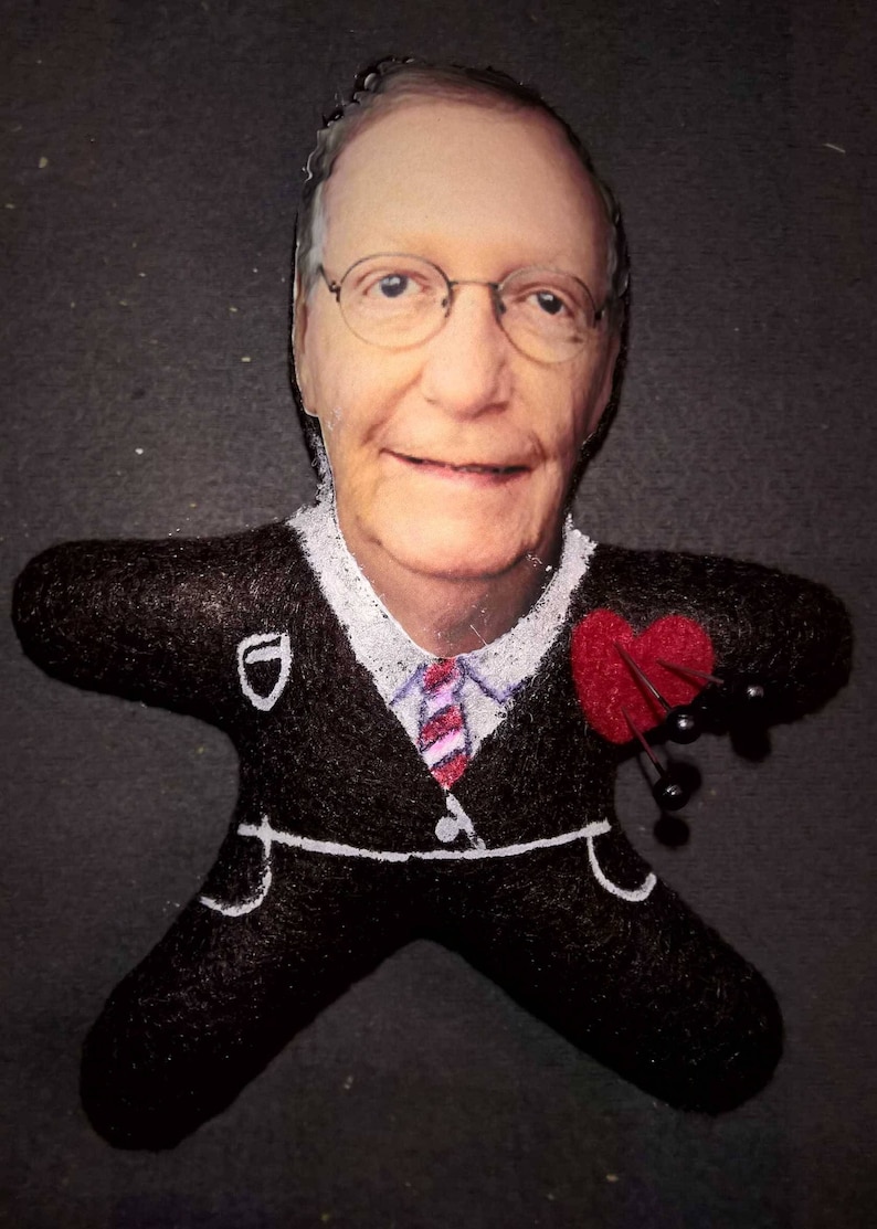 The Voodoo Mitch Mcconnell Doll - Etsy