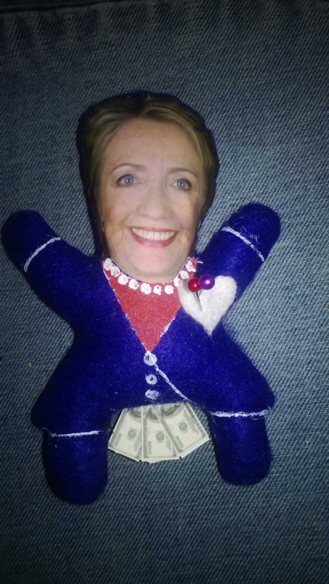 The Voodoo Hillary Doll - Etsy