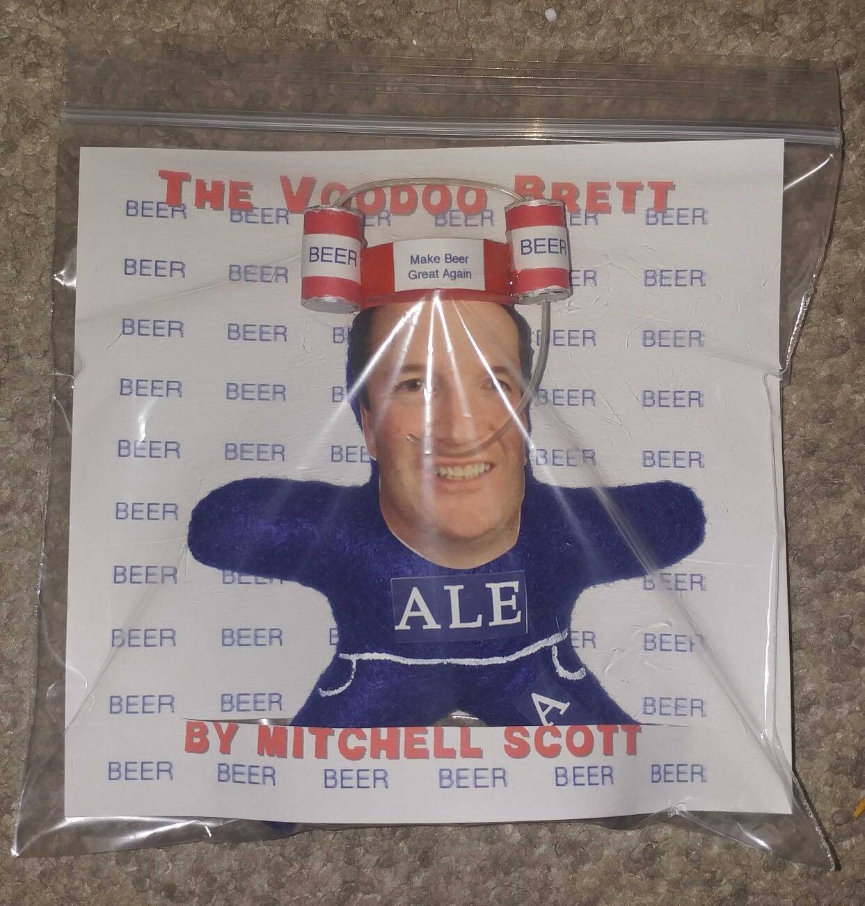 The Voodoo Brett Doll - Etsy