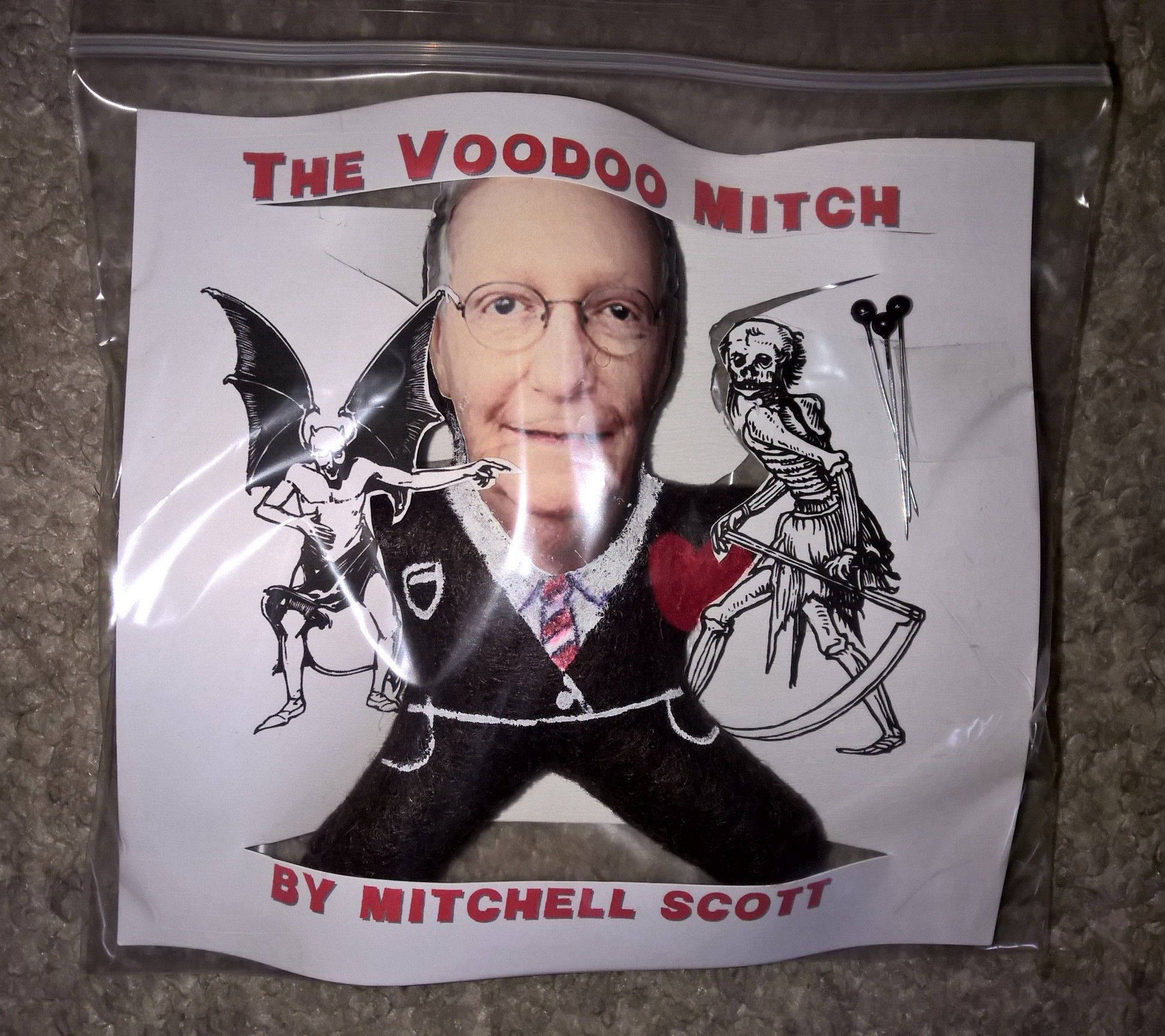 The Voodoo Mitch Mcconnell Doll - Etsy