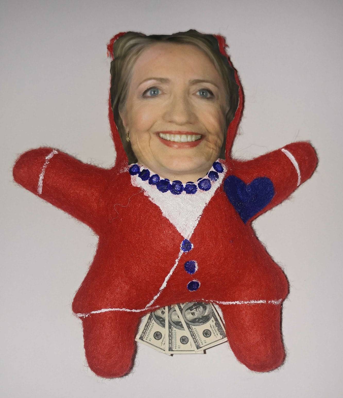 The Voodoo Hillary Doll - Etsy