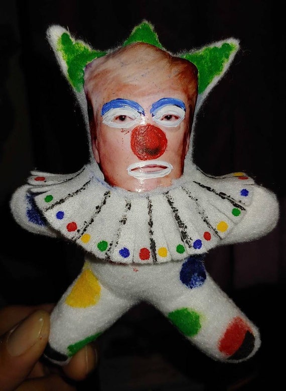 The Voodoo Clown Donald Doll | Etsy
