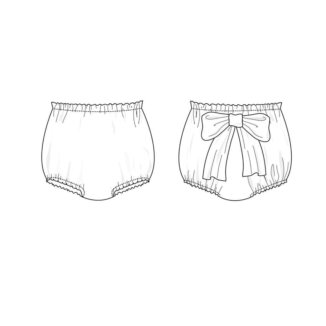 Baby Diaper Cover Pattern, Baby Clothing Pattern, Easy Children's ...