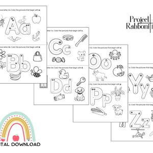 Letter Tracing and Sound Recognition - Etsy