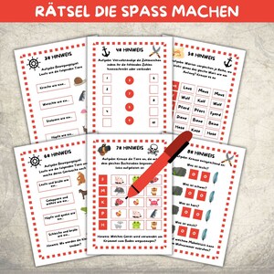 Pirates Scavenger Hunt for Kids Aged 5 and Up, Indoor Treasure Hunt ...