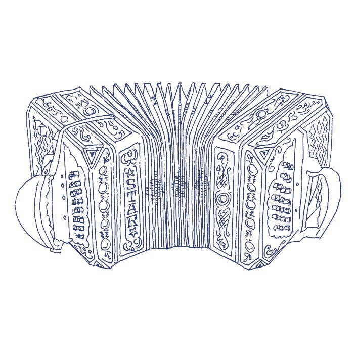 Concertina Illustration Note Card - Etsy