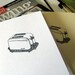 Toaster Illustration Note Card - Etsy