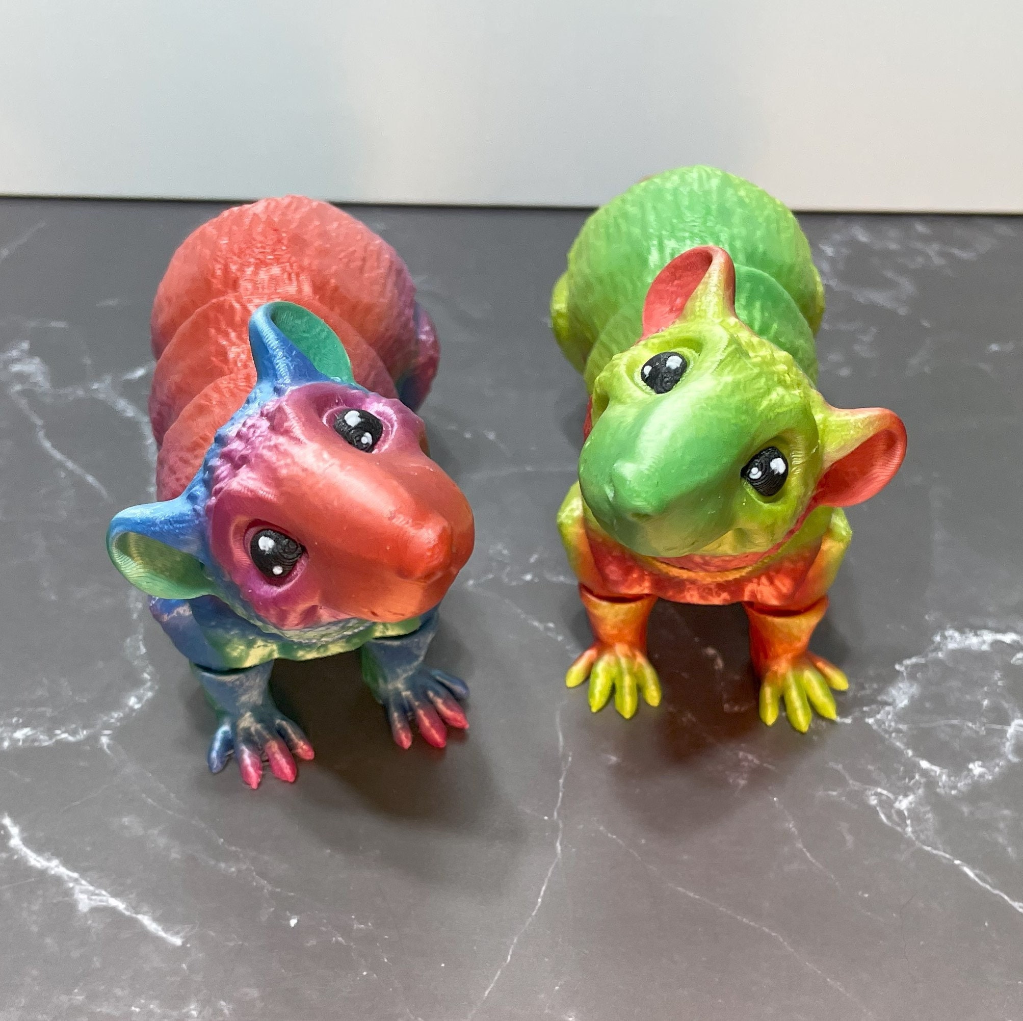 Articulated Rat | 3D Printed Articulated Decoration | PLA Printed ...