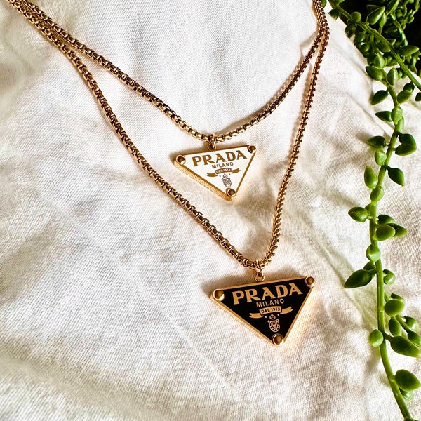 PRADA NECKLACE - Etsy