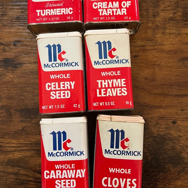 Mccormick Spice Jars - Etsy