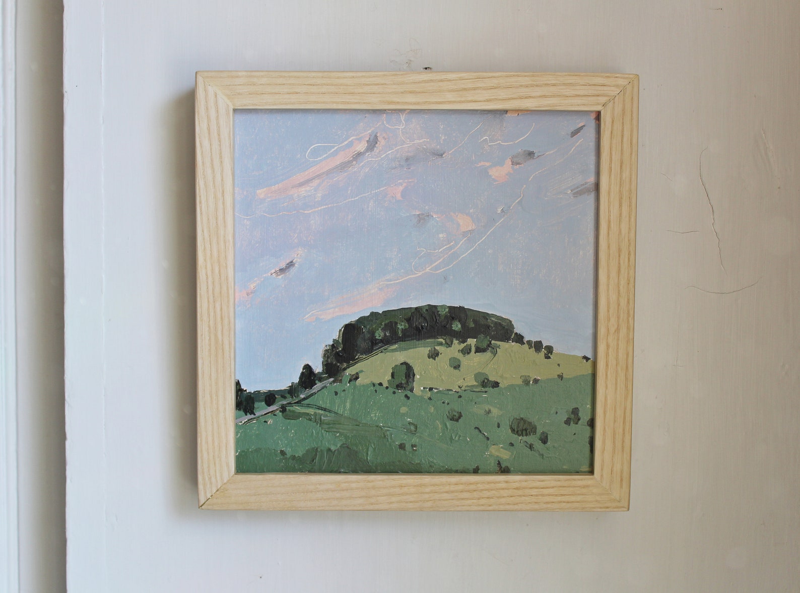 Pink Fleet Original Canadian Landscape Painting on Panel 8 X - Etsy