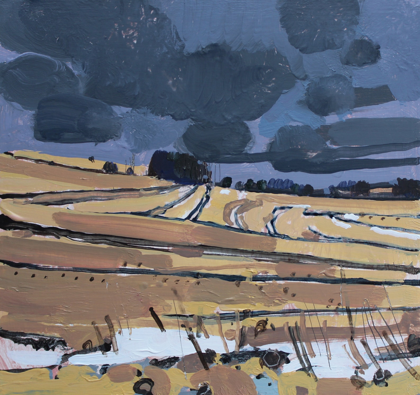 Canton Stand Original Canadian Landscape Painting on Panel 8 - Etsy Canada