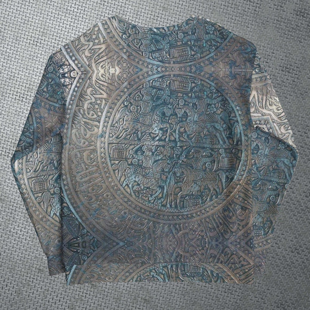 Unisex Antique Copper Plate Armor Sweatshirt - Etsy