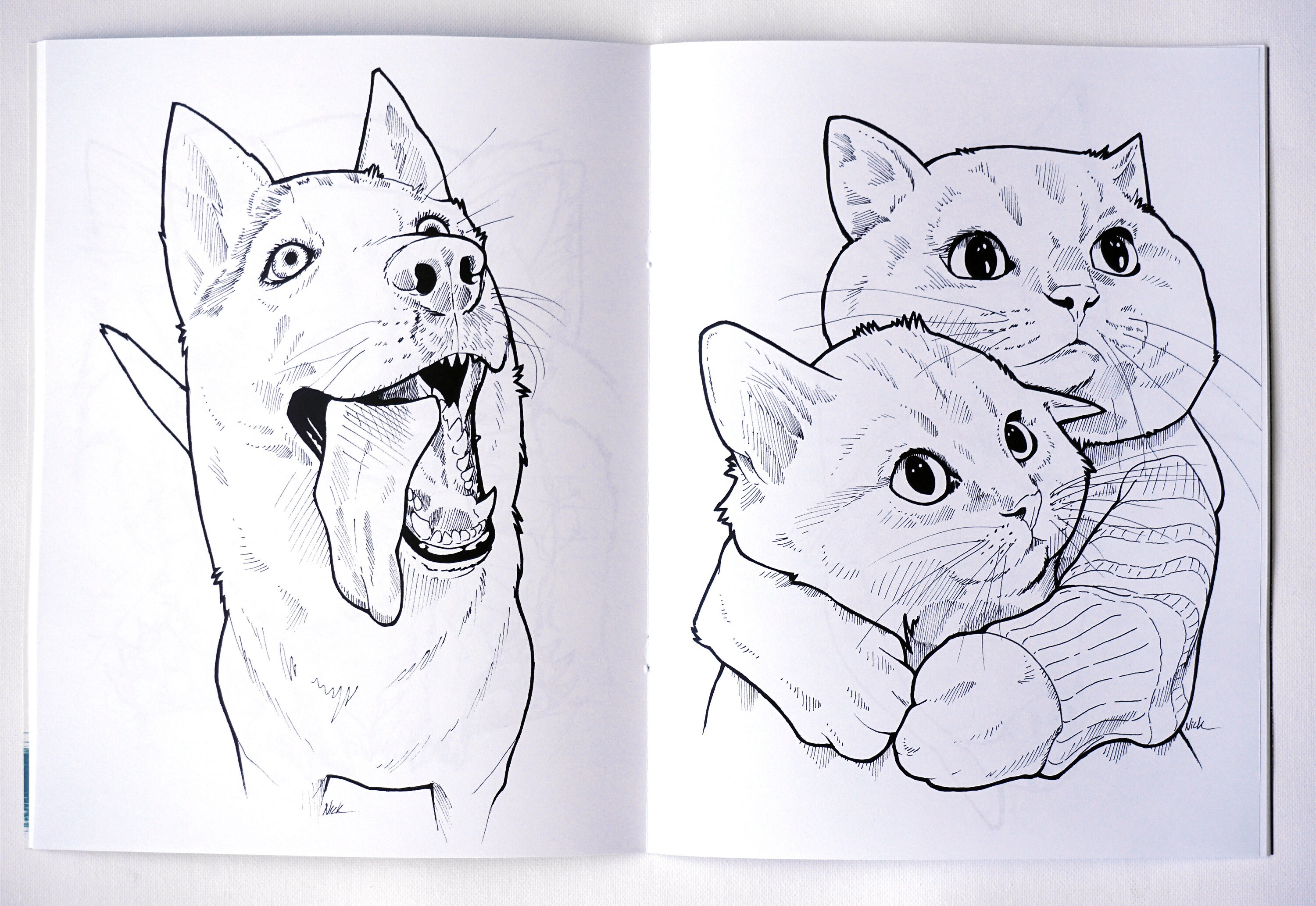 Fur Babies Coloring Book - Etsy