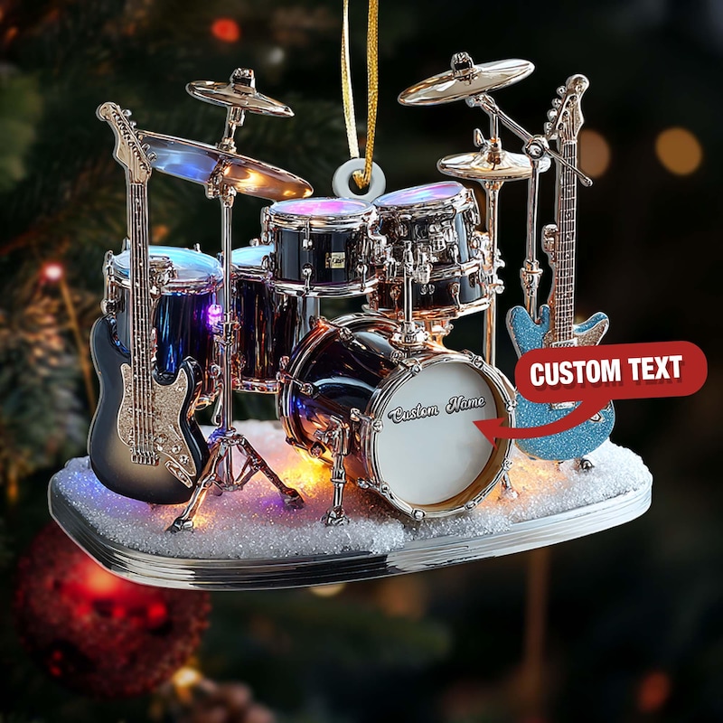 Metal Bands Ornament Set - Etsy UK