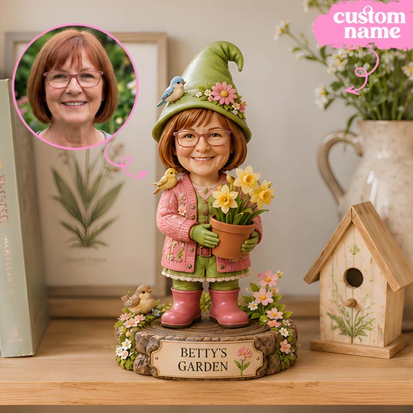 Gnome Garden Ornaments - Etsy UK