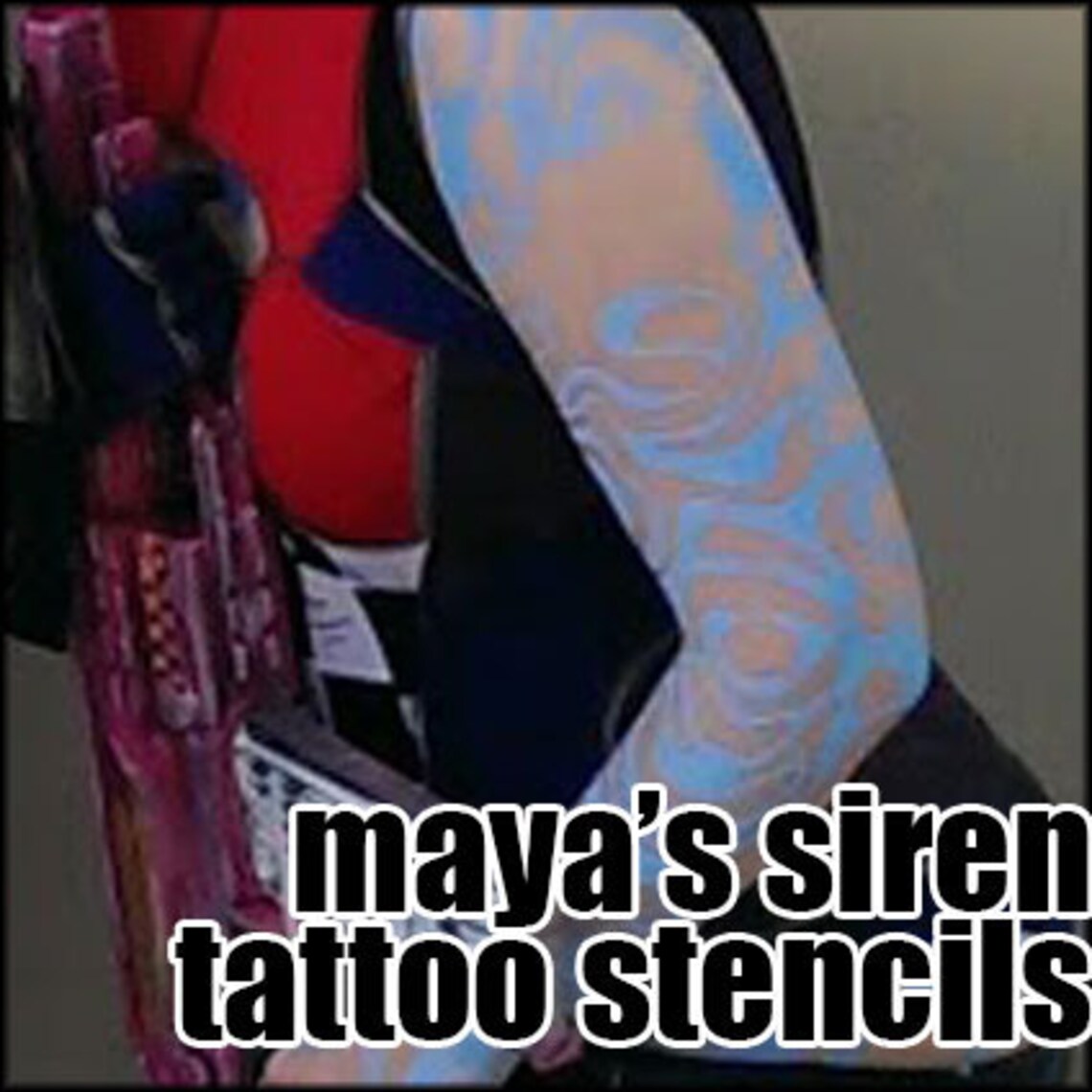 Maya Borderlands 2 Siren Tattoos Digital Outline File Only Etsy