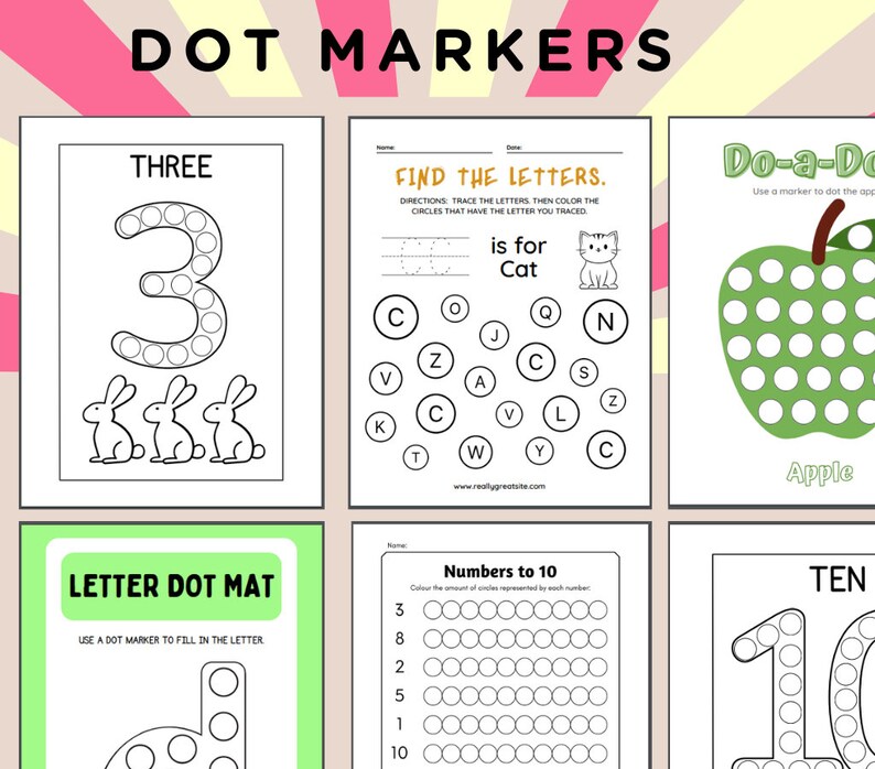 Pre-k Activities Pages | +300 Pages | Learning Bundle | for Kids ...