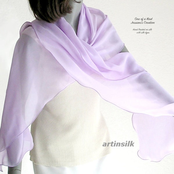 Lavender Scarf - Etsy