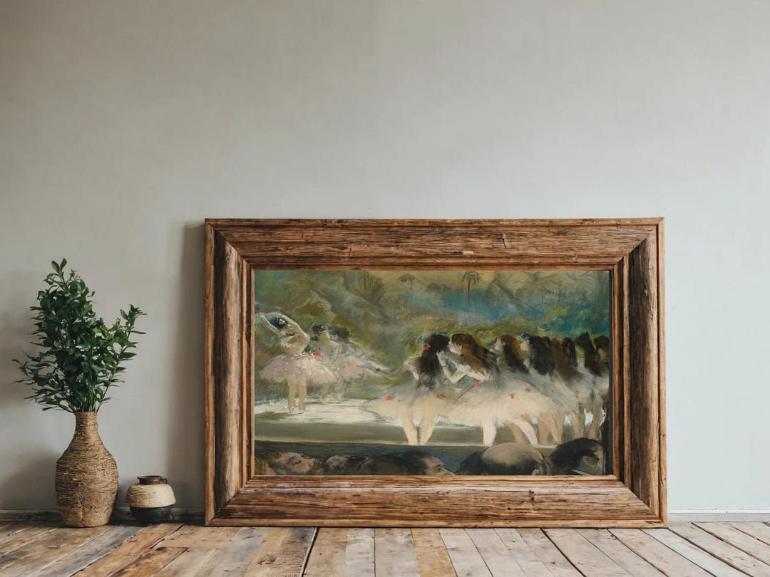 Edgar Degas Printable Wall Art | Edgar Degas - Ballet at the Paris ...
