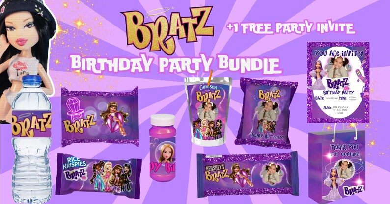 Bratz Party Favor Bundle - Etsy
