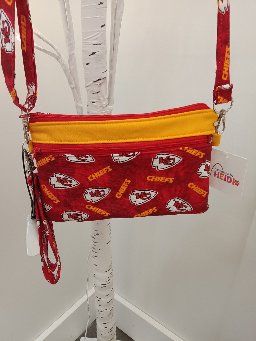 Kansas City Chiefs Wristlet/crossbody Bag. - Etsy
