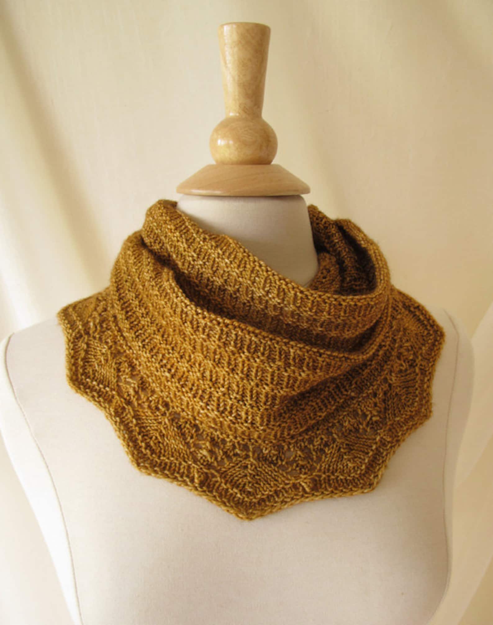 Biscuit Cowl Knitting Pattern - Etsy