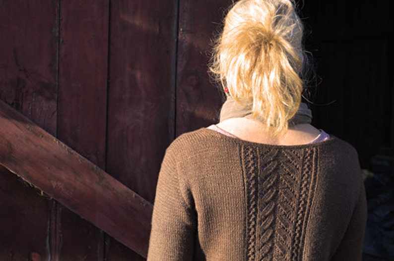 Meadow Road Pullover Knitting Pattern PDF - Etsy