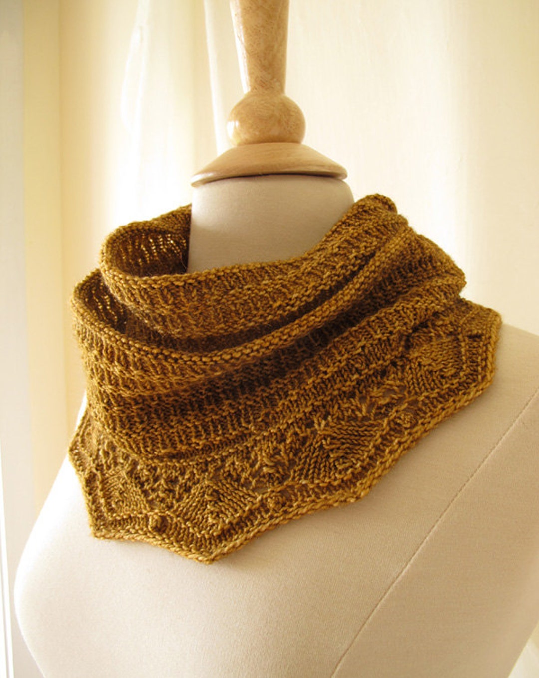 Biscuit Cowl Knitting Pattern - Etsy