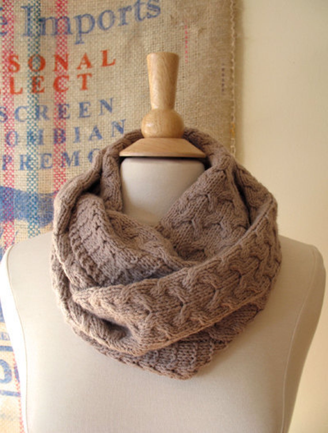 Deephaven Cowl Knitting Pattern PDF - Etsy