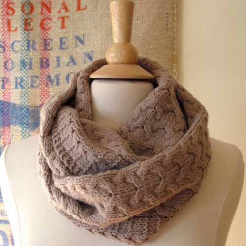 Shallows Cowl or Scarf Knitting Pattern - Etsy
