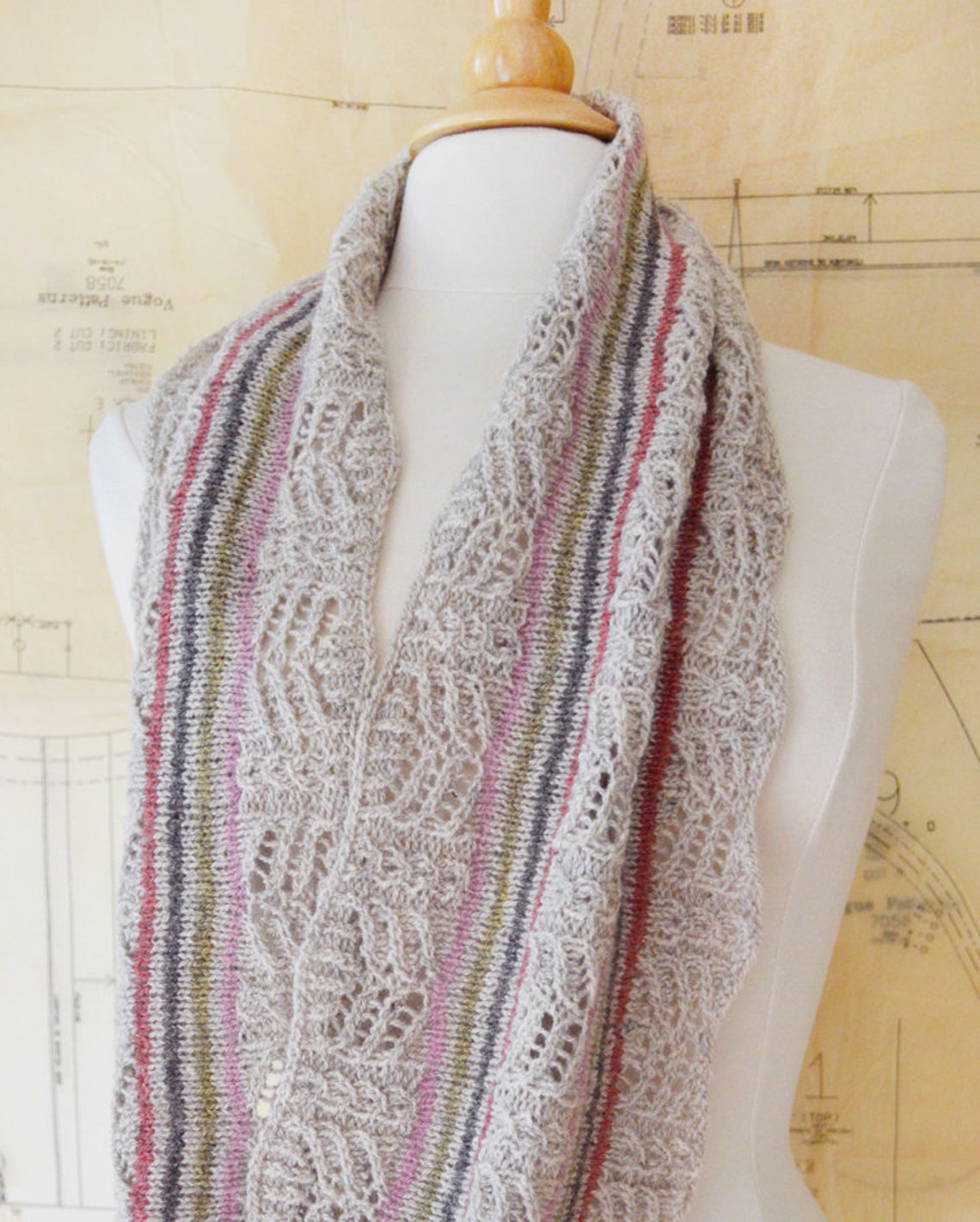 Katydid Cowl Knitting Pattern PDF - Etsy