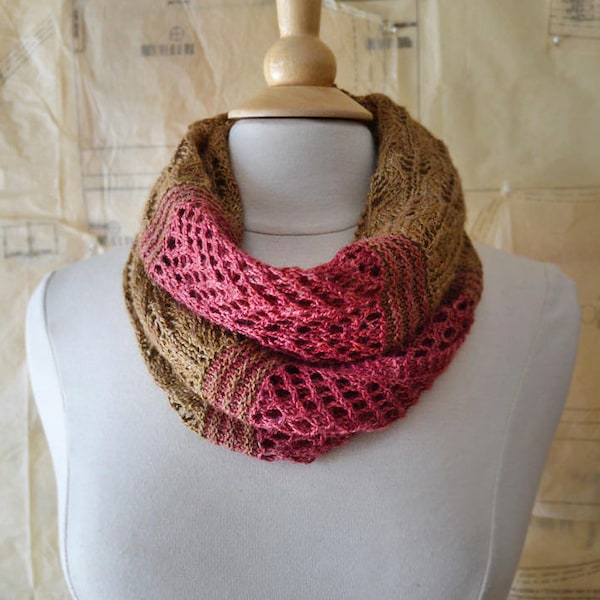 Knit Lace Cowl - Etsy