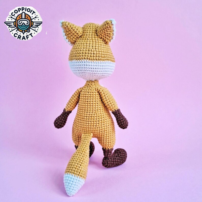 Rustic Charm: Crochet Pattern for a Red Fox Amigurumi - Etsy