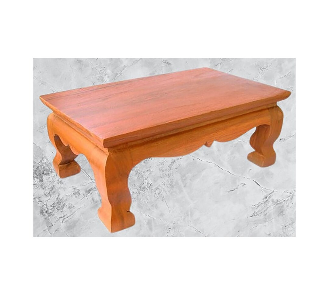 Miniature Table for Buddha Statue Stand Worship Pedestal Thai Wood ...