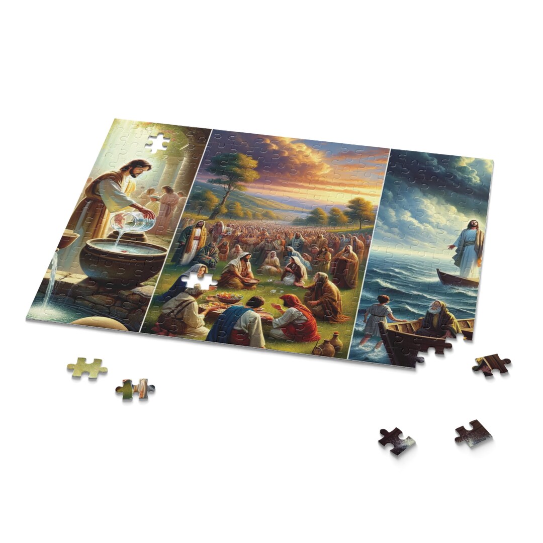 Miracles Performed by Jesus Puzzle (120, 252, 500-piece) - Etsy