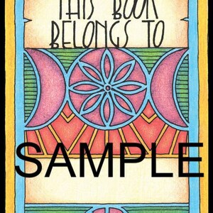 5 Art Deco Bookplates - Etsy