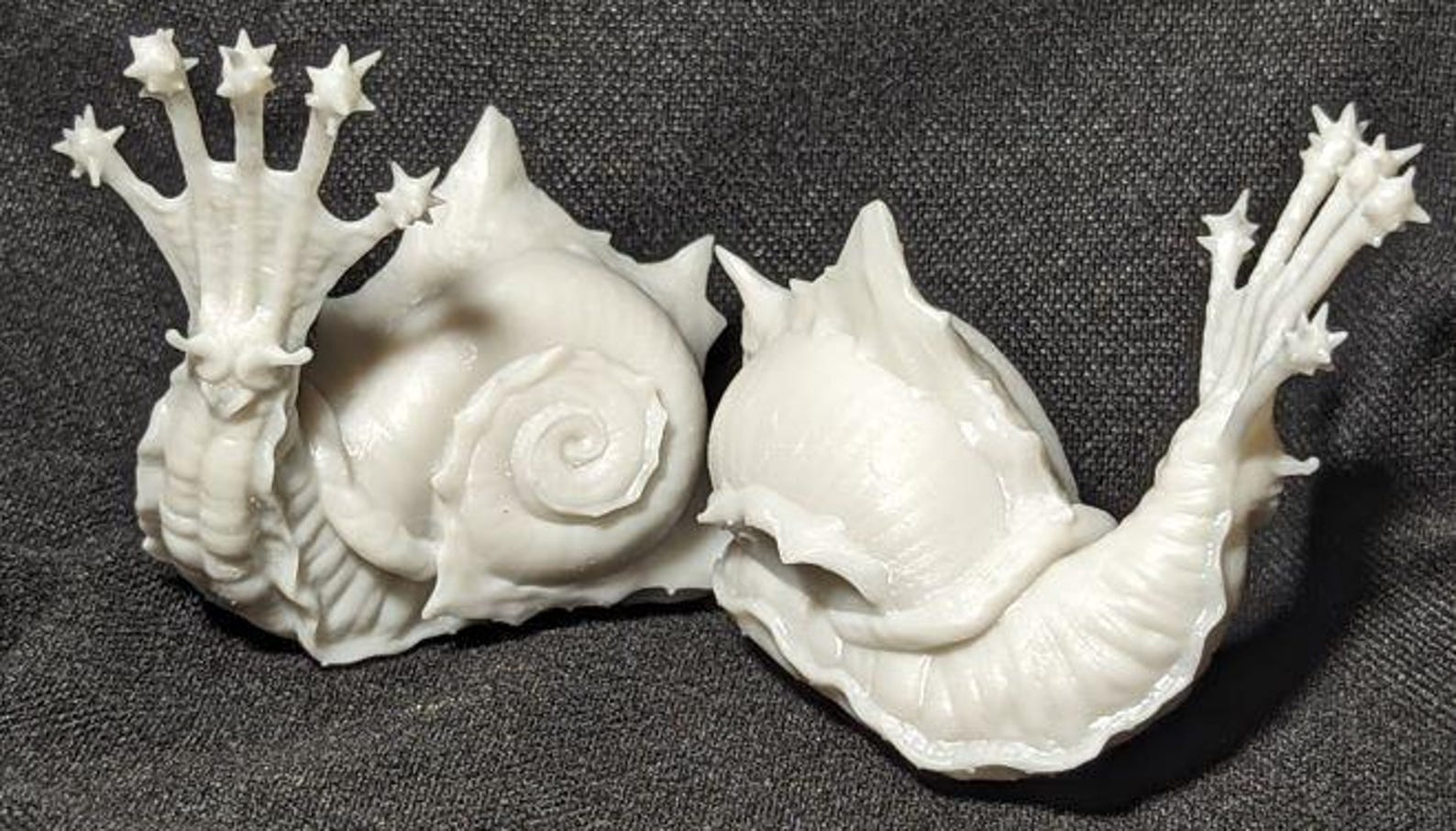 Set of 2 Flail Snails for Dungeons and Dragons/pathfinders Rpg - Etsy