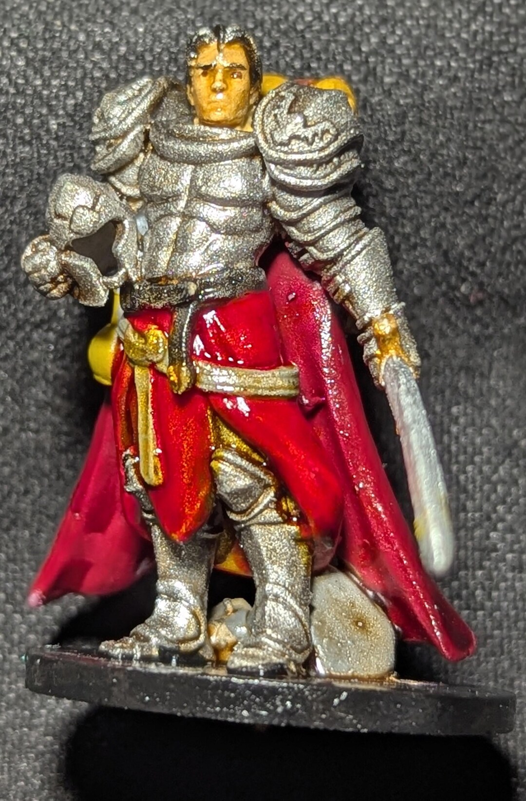 Human/elf Fighter/cleric/paladin Hand Painted Miniature 1/56 Scale for ...