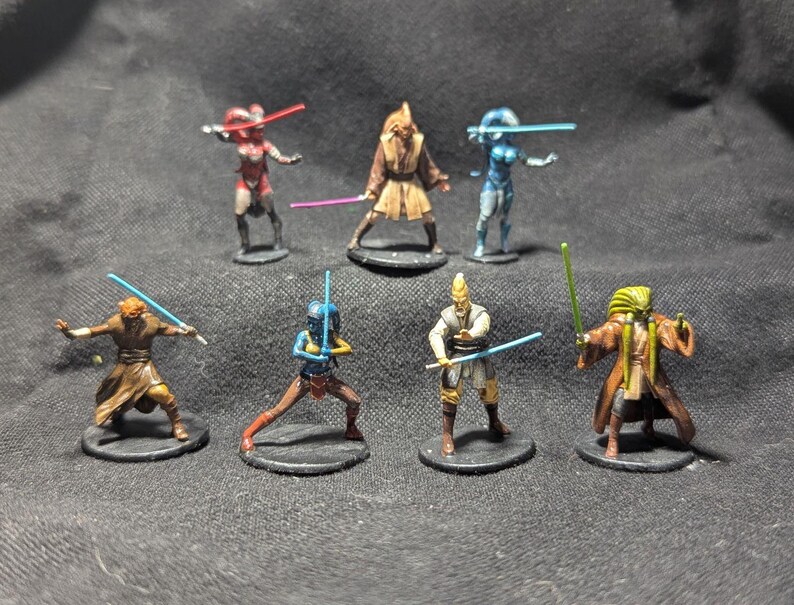 Star Wars Darth Talon Jedi Repaint Miniature Hand Painted 1:72 Scale ...