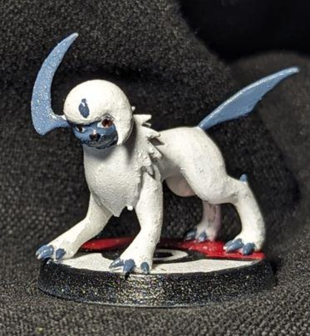 Absol Miniature for Pokemon Rpg 5E for Use With 38 Mm Scale Models - Etsy