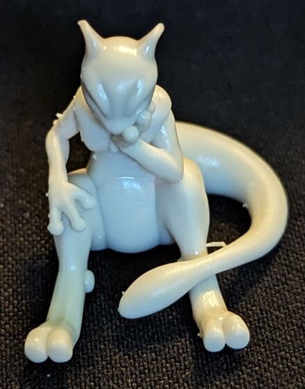 Mew/ Mewtwo 4 Miniatures for Pokemon Rpg 5E for Use With 38 Mm Scale ...