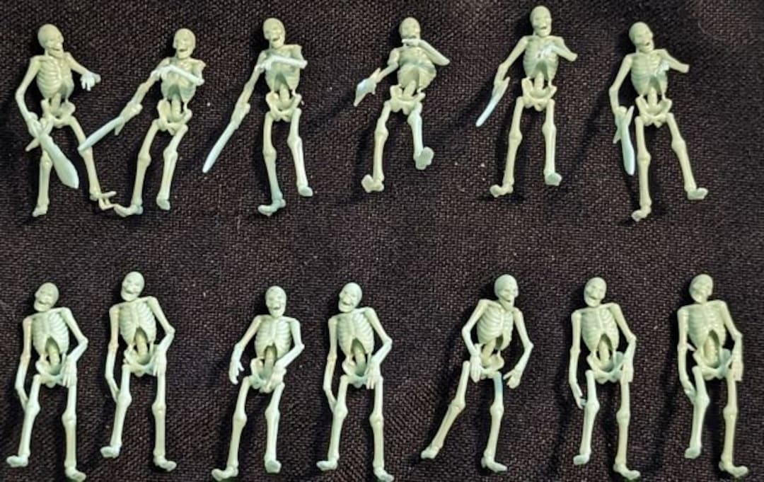 Skeleton Horde for Dungeons and Dragons/pathfinders RPG 12 Pieces ...