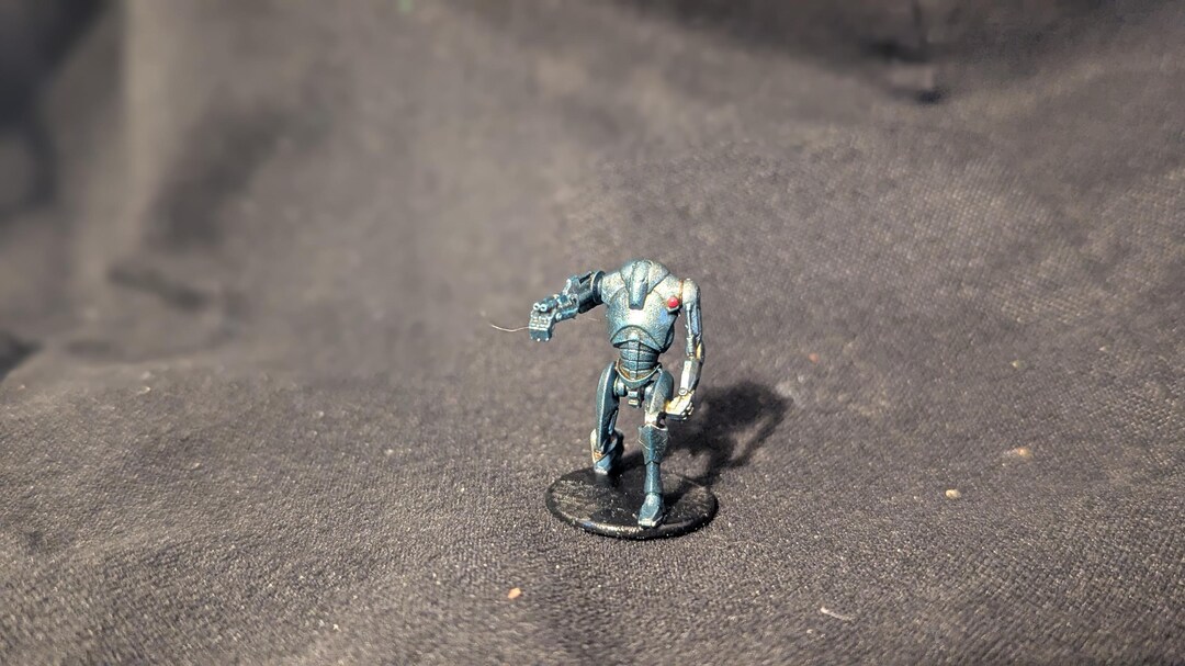 Star Wars B2 Battle Droid (gen 1 Bracing) Miniature Painted 25mm 1:72 ...