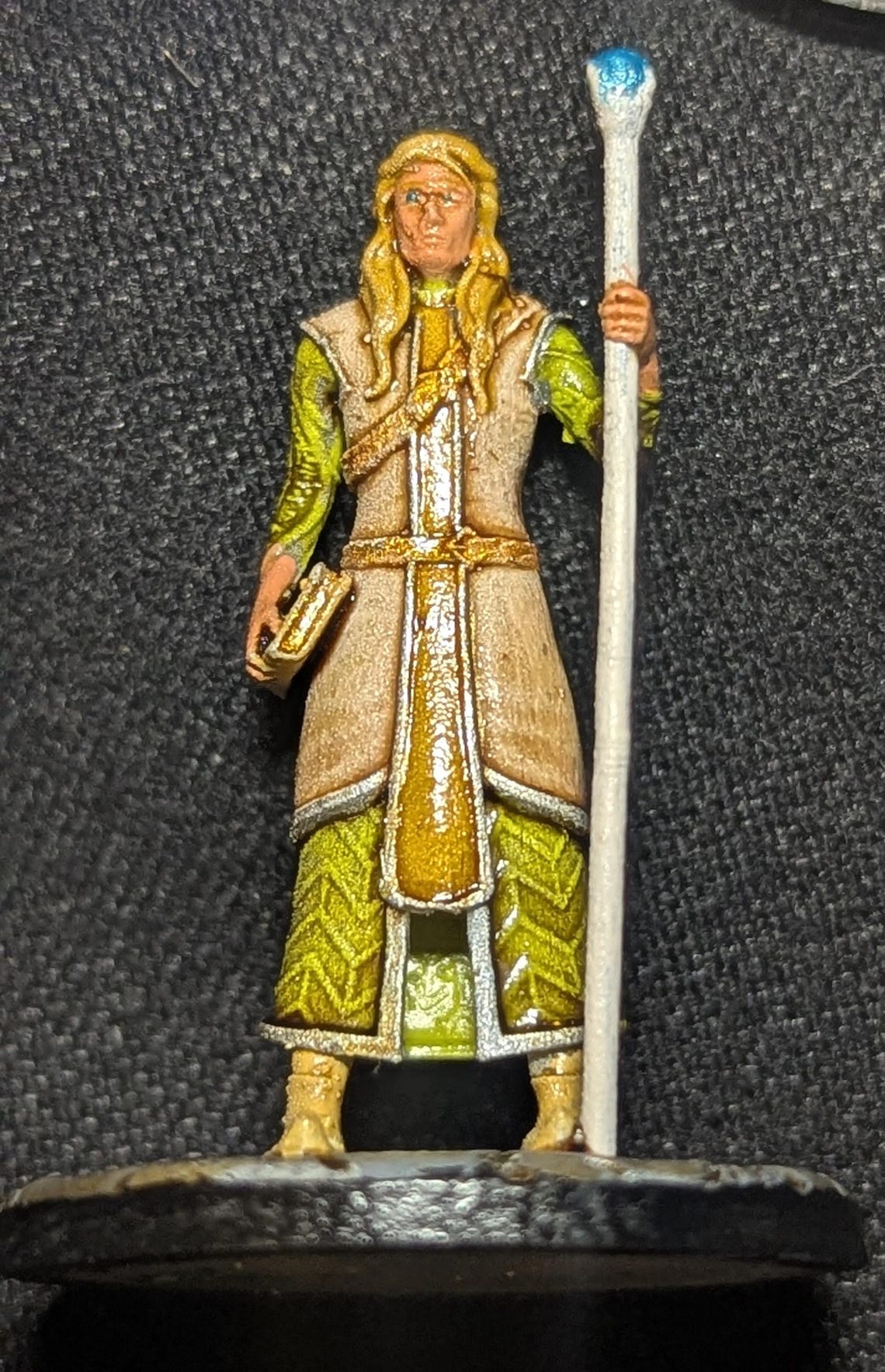 2 Piece Elf Wizard Sorcerer Cleric Caster Hand Painted Miniature 1/56 ...