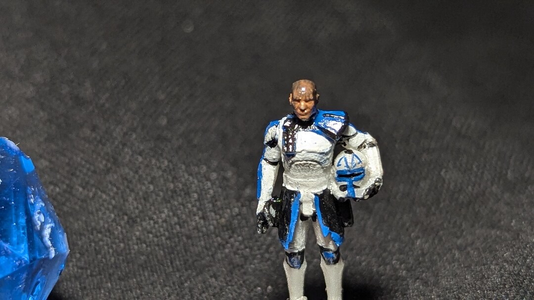 Star Wars Clone Captain Rex Miniature Hand Painted 25mm 1:72 Scale for ...